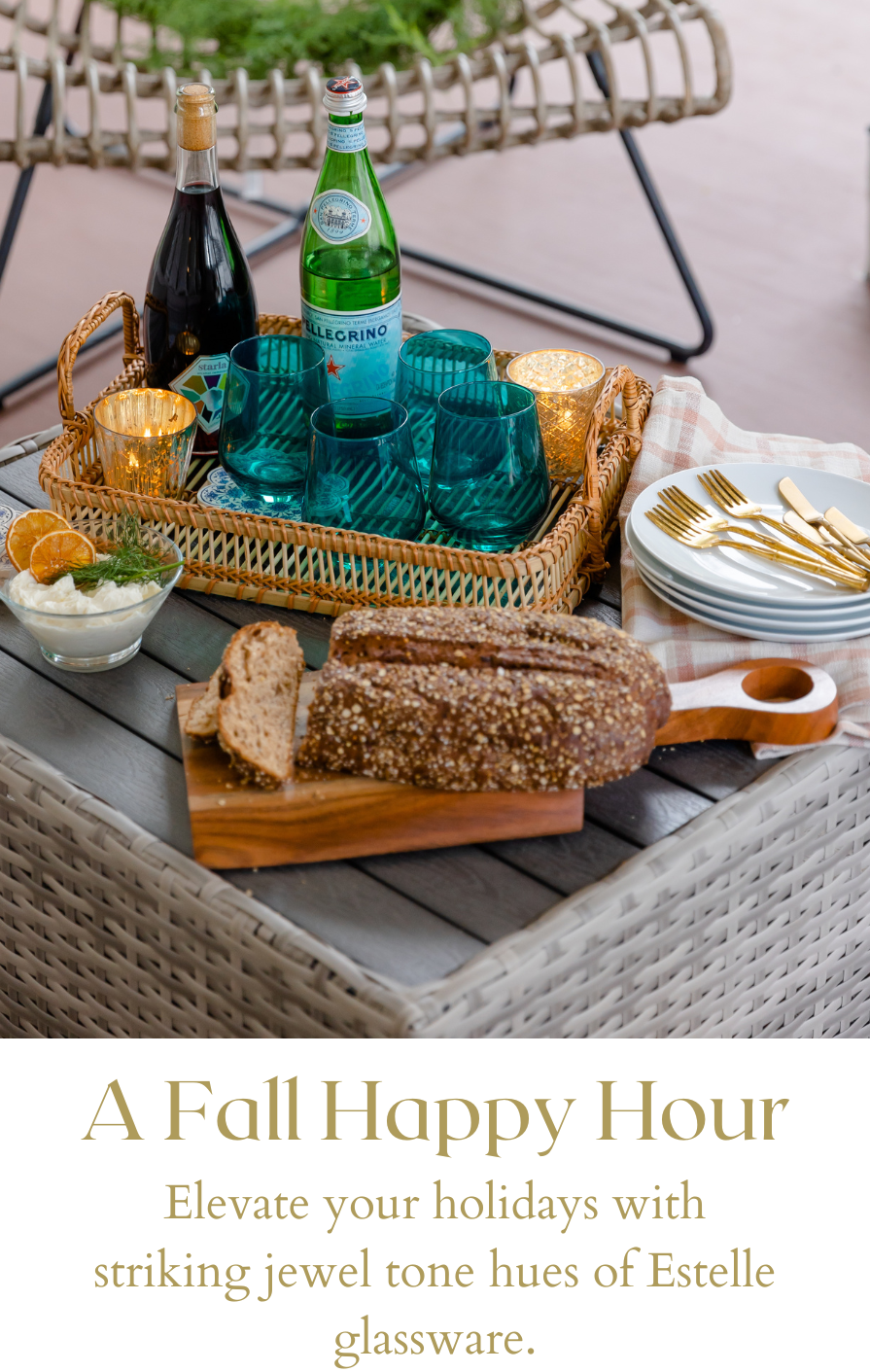 Fall Happy Hour + Holiday Shopping – Estelle Colored Glass