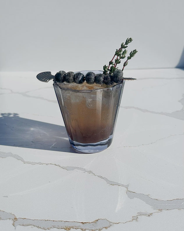 Deep Winter Sipper – Estelle Colored Glass