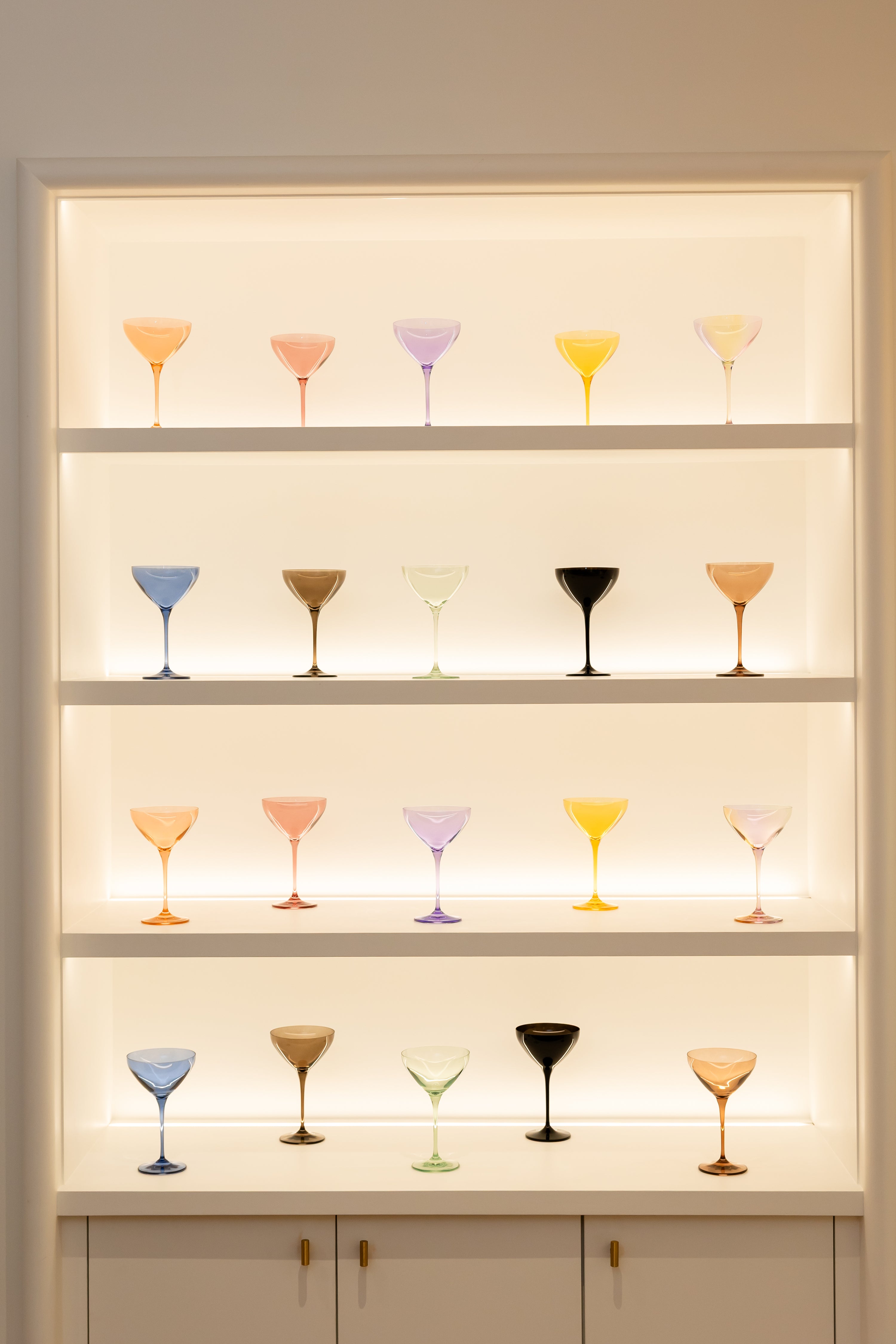 Estelle Colored Martini - Set of 6 {Custom Set} – Estelle Colored Glass