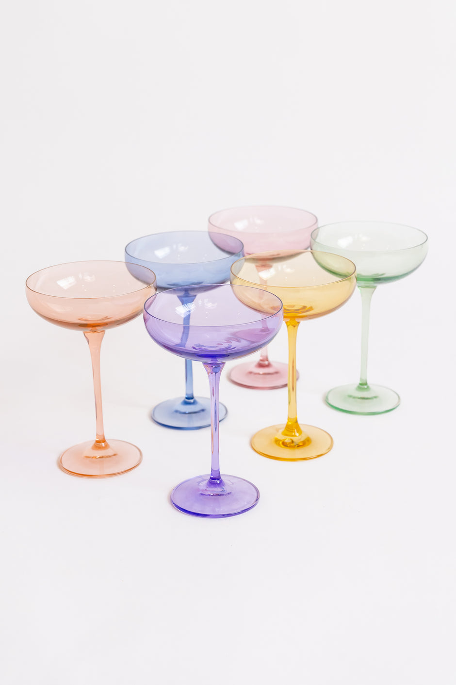 Pastel Mixed Sets – Estelle Colored Glass