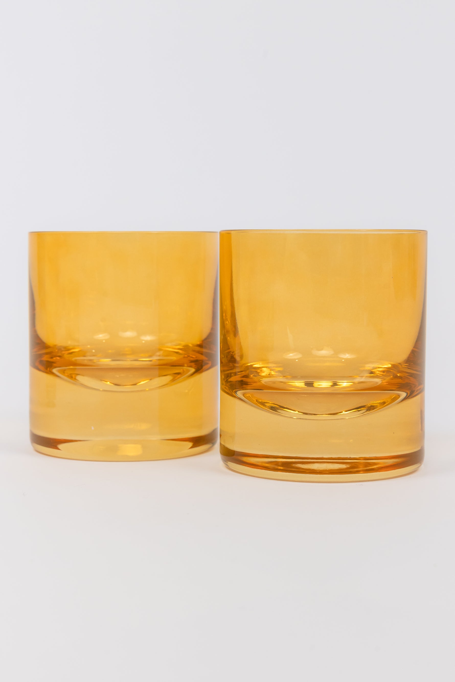 Estelle Colored Rocks Glass - Set of 2 {Butterscotch} – Estelle Colored ...