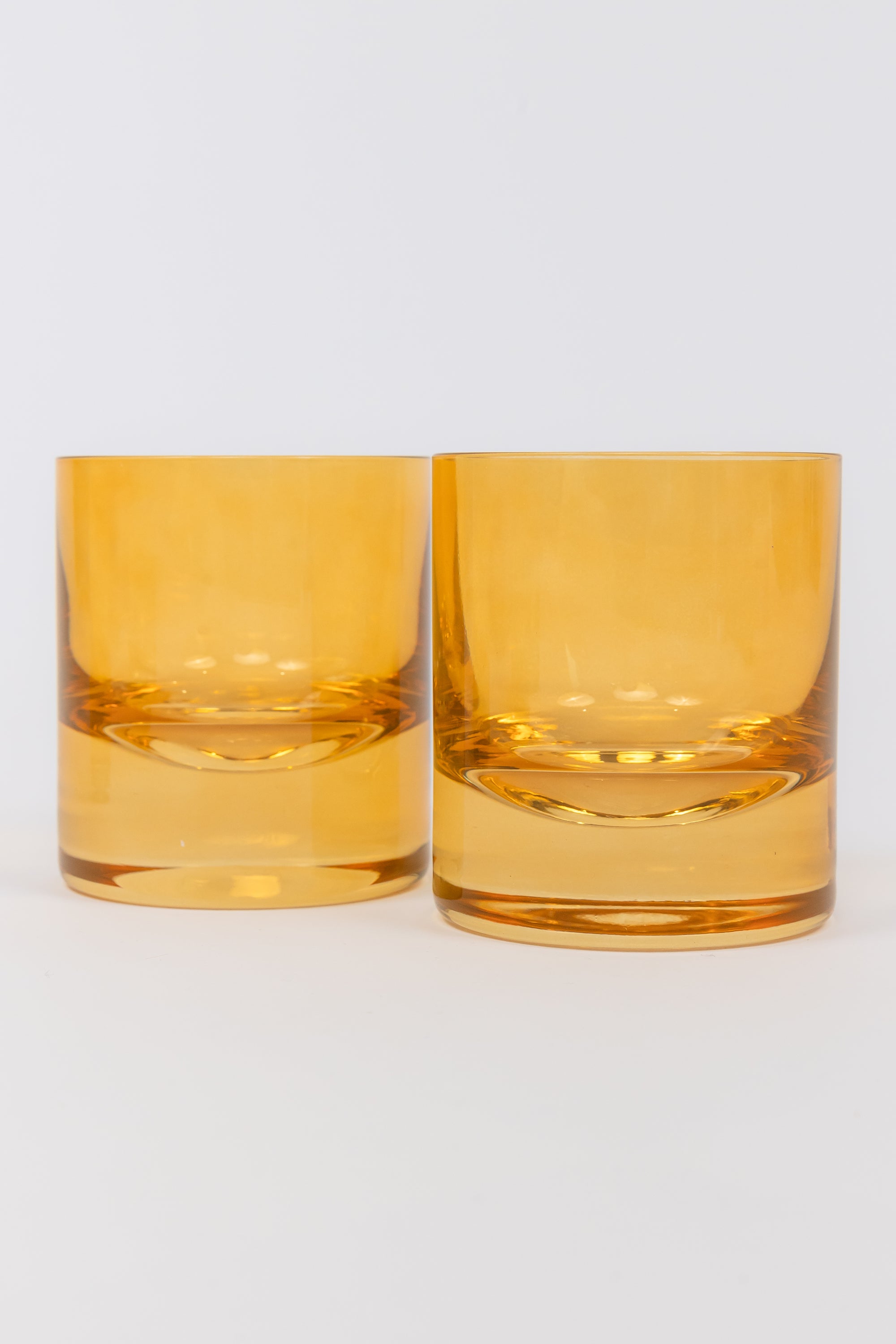 Estelle Colored Rocks Glass - Set of 2 {Butterscotch} – Estelle Colored ...