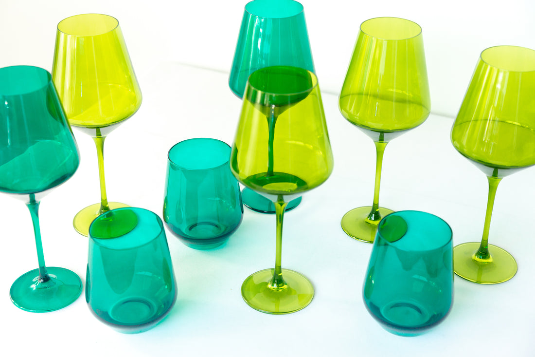Hand-Blown Colored Glass - Estelle Colored Glass