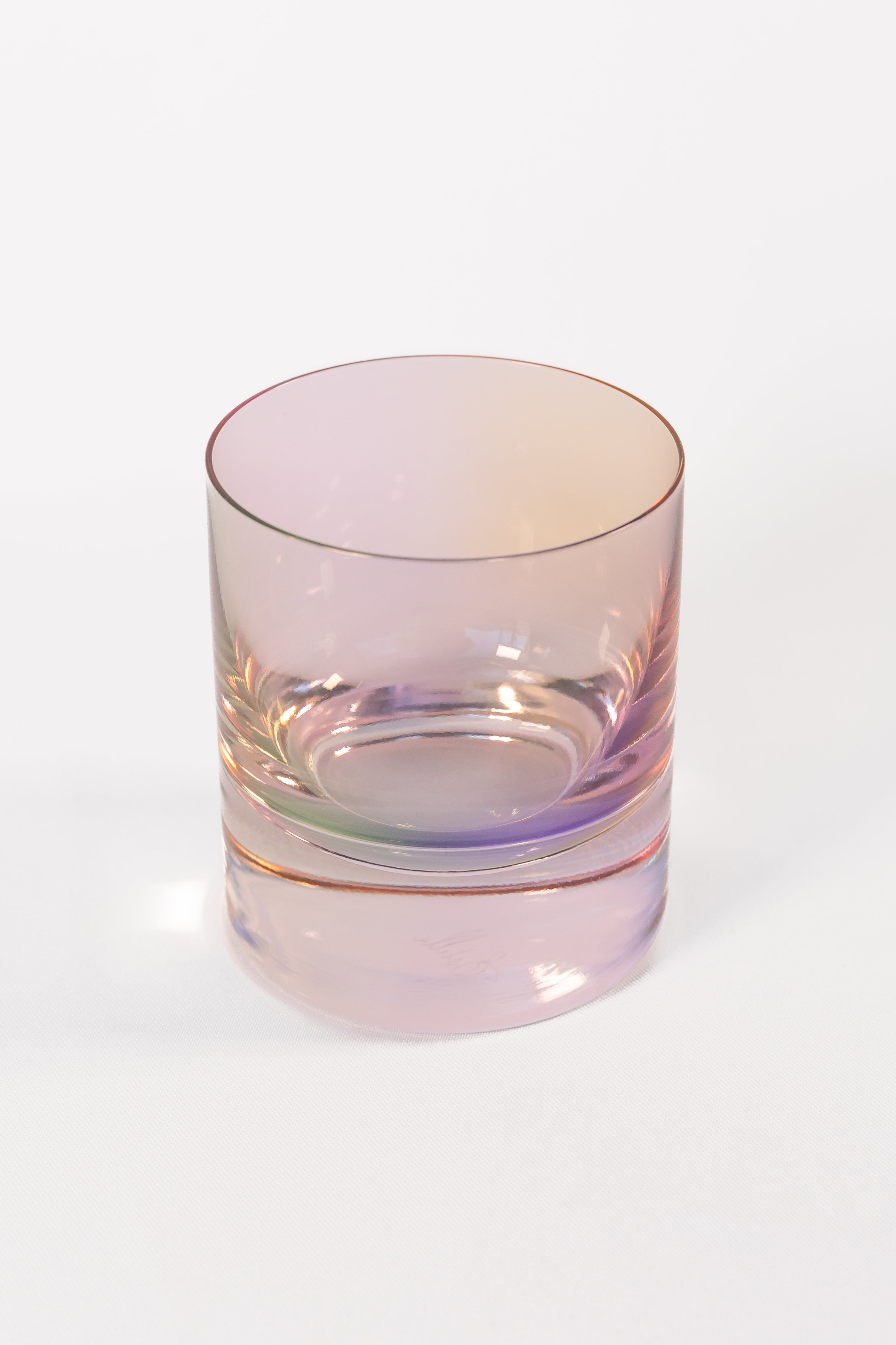 Estelle Colored Rocks Glass - Set of 2 {Iridescent} – Estelle Colored Glass