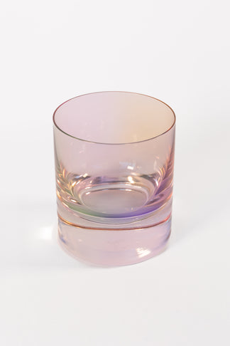 Estelle Colored Rocks Glass - Set of 6 {Iridescent} – Estelle Colored Glass