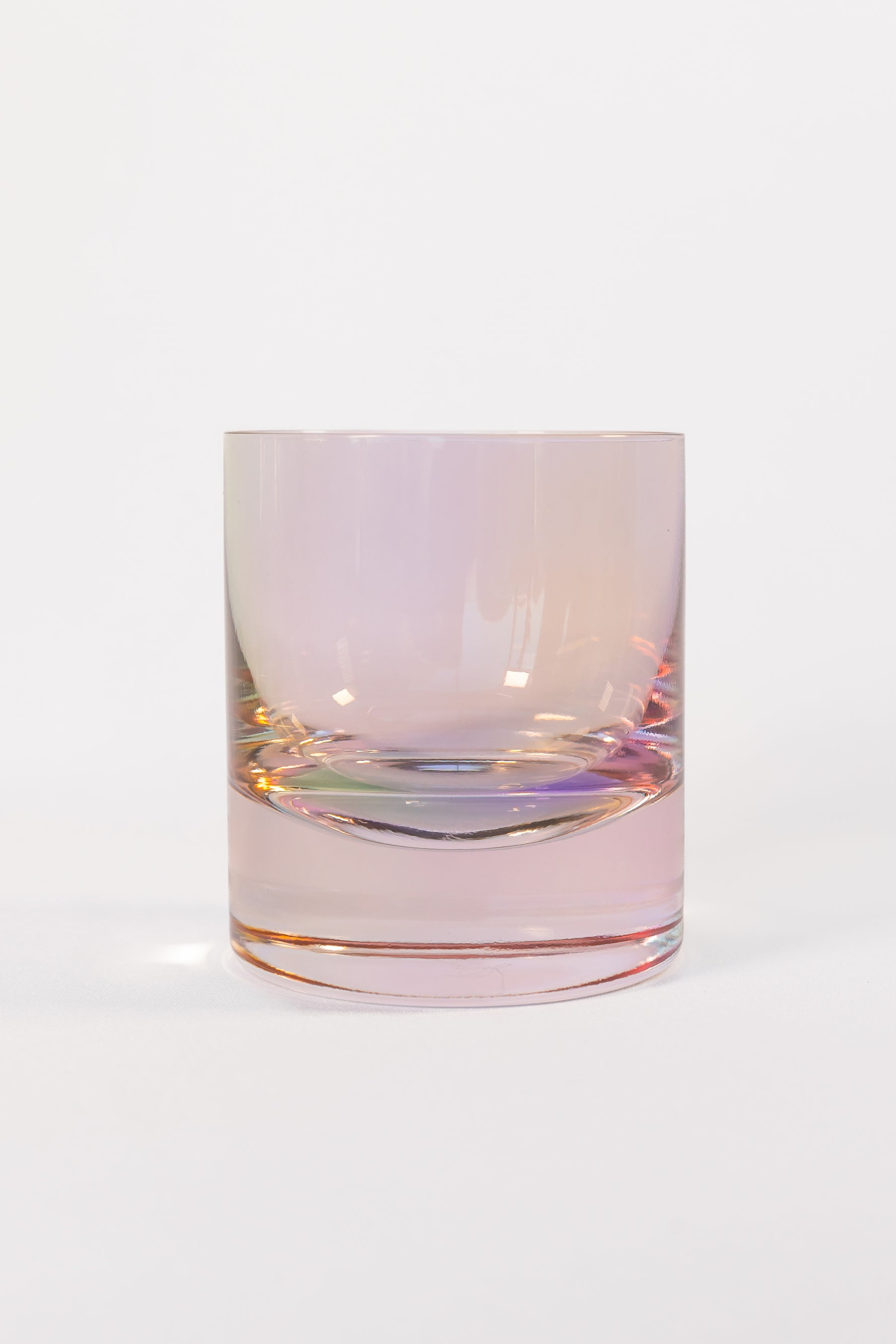 Estelle Colored Rocks Glass - Set of 2 {Iridescent} – Estelle Colored Glass