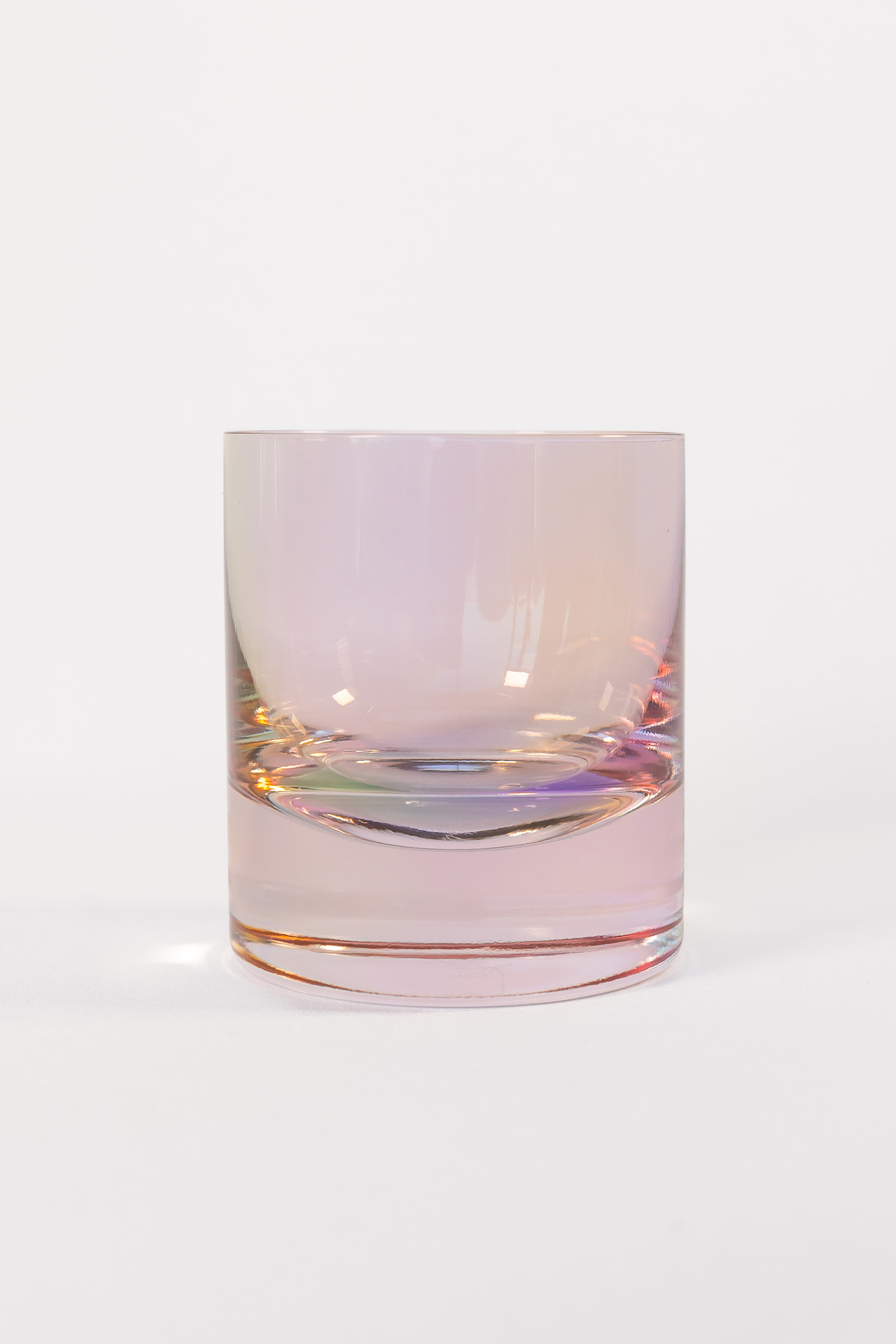Estelle Colored Rocks Glass - Set of 6 {Iridescent} – Estelle Colored Glass
