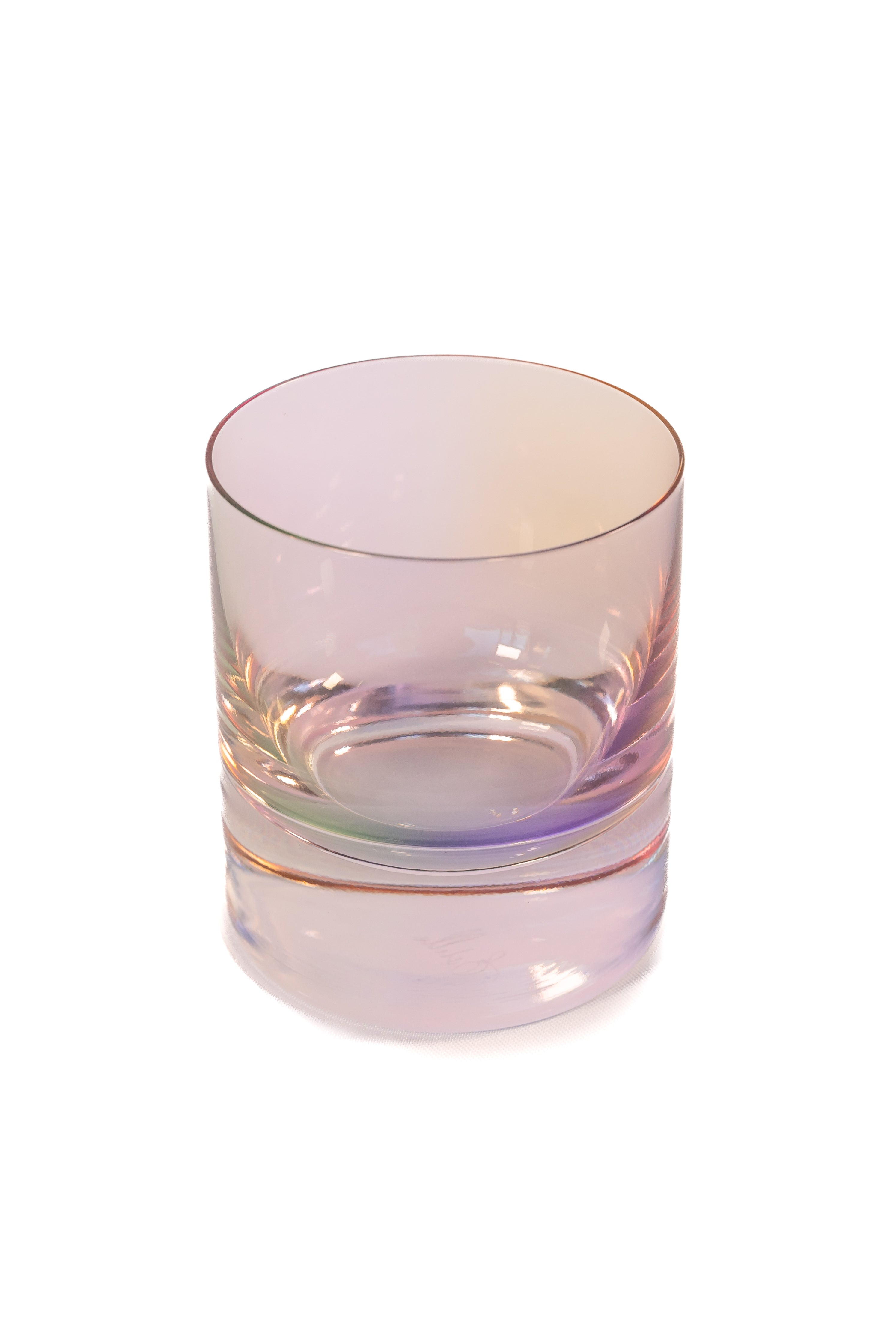 Estelle Colored Rocks Glass - Set of 6 {Iridescent} – Estelle Colored Glass