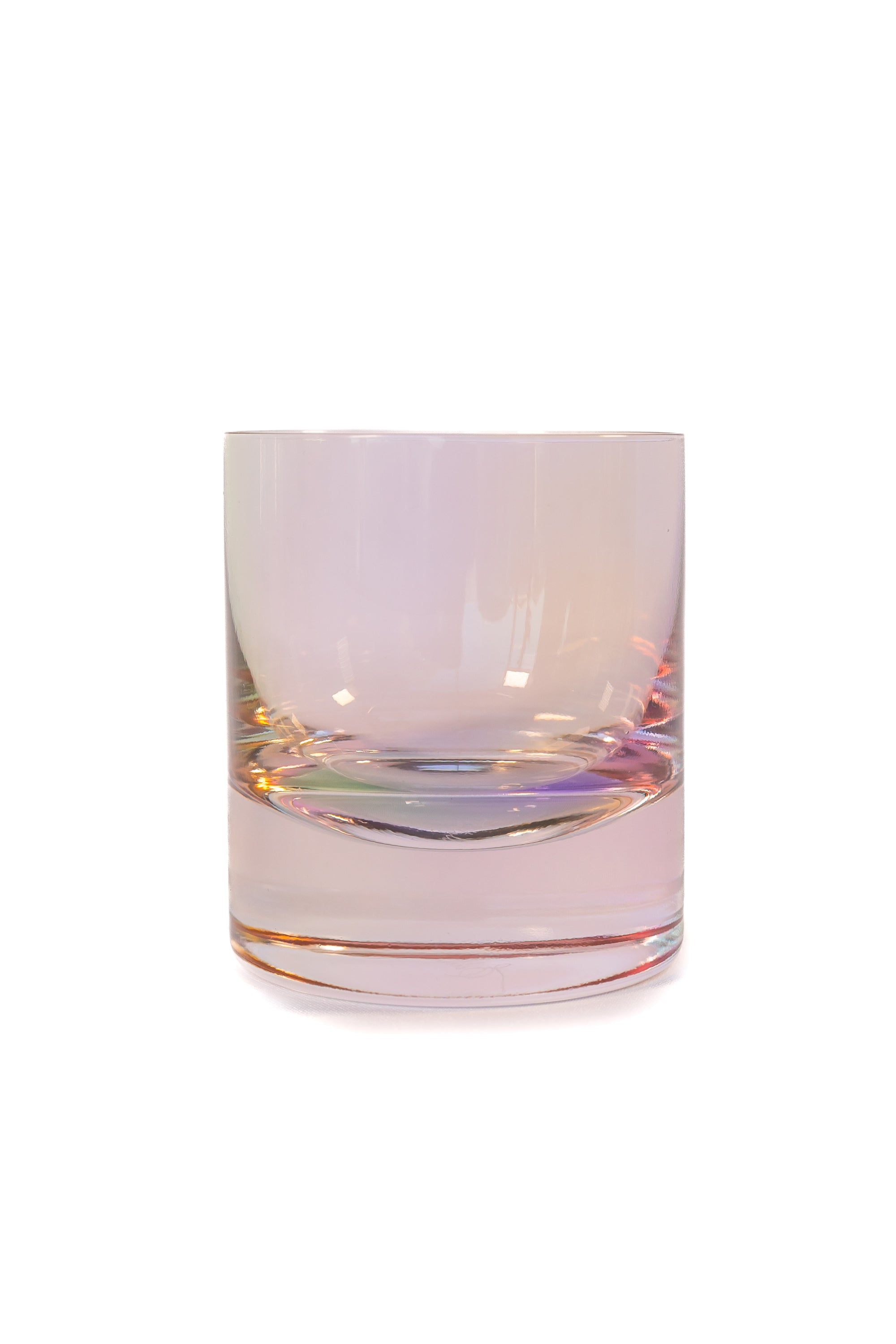 Estelle Colored Rocks Glass - Set of 6 {Iridescent} – Estelle Colored Glass