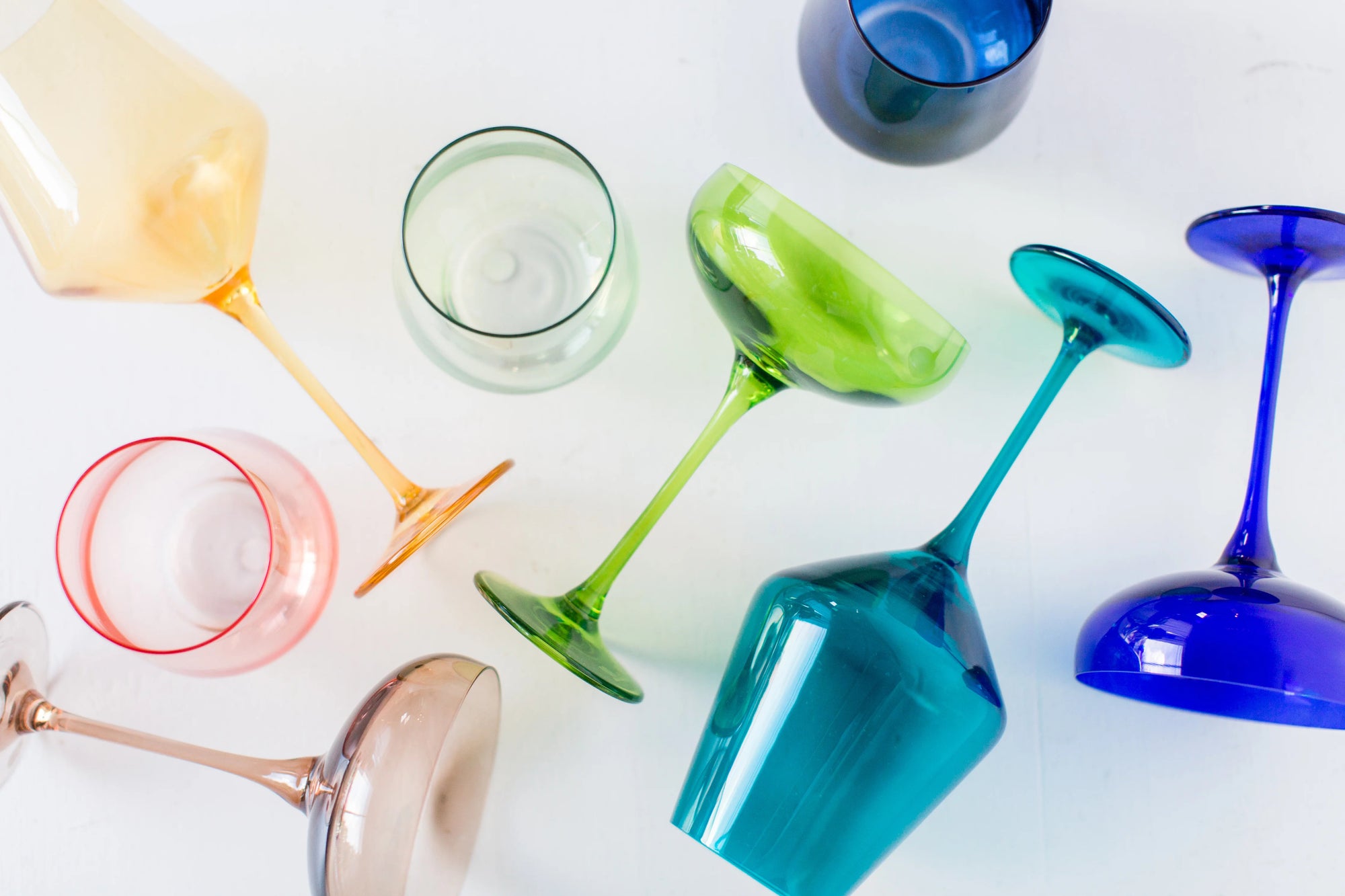 Hand-Blown Colored Glass - Estelle Colored Glass