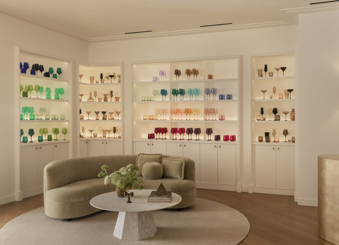 Hand-Blown Colored Glass - Estelle Colored Glass