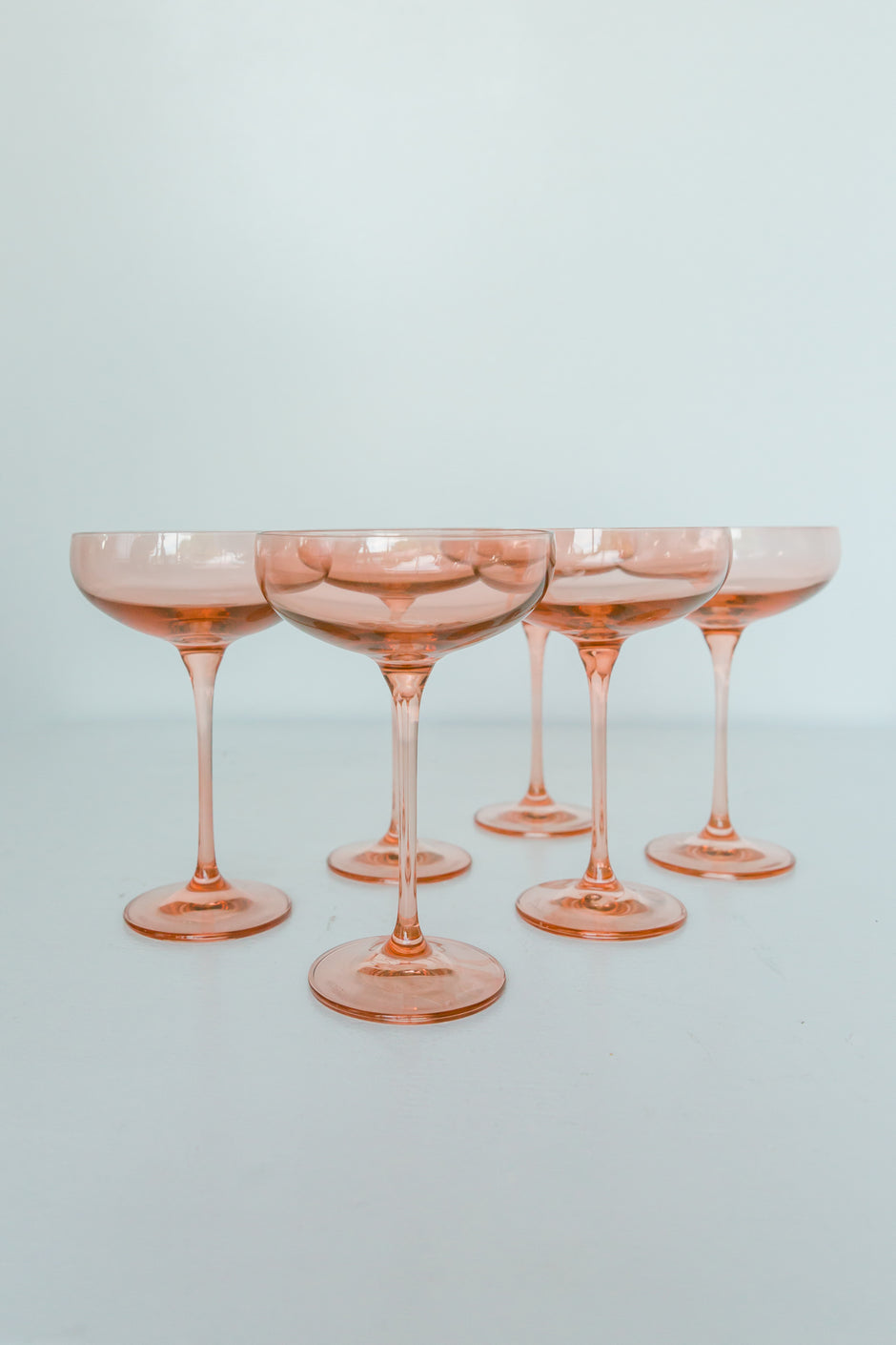 The Blush Pink Collection – Estelle Colored Glass
