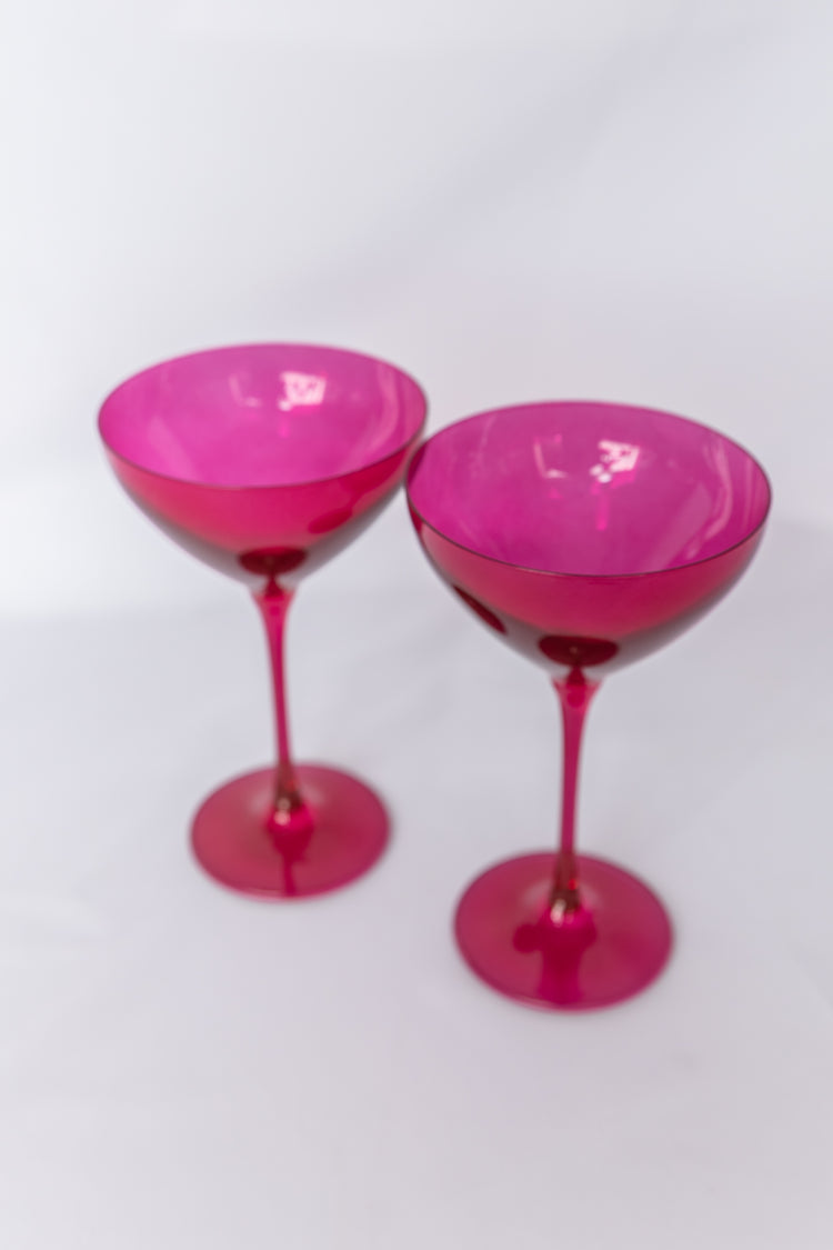 The Fuchsia Collection – Estelle Colored Glass