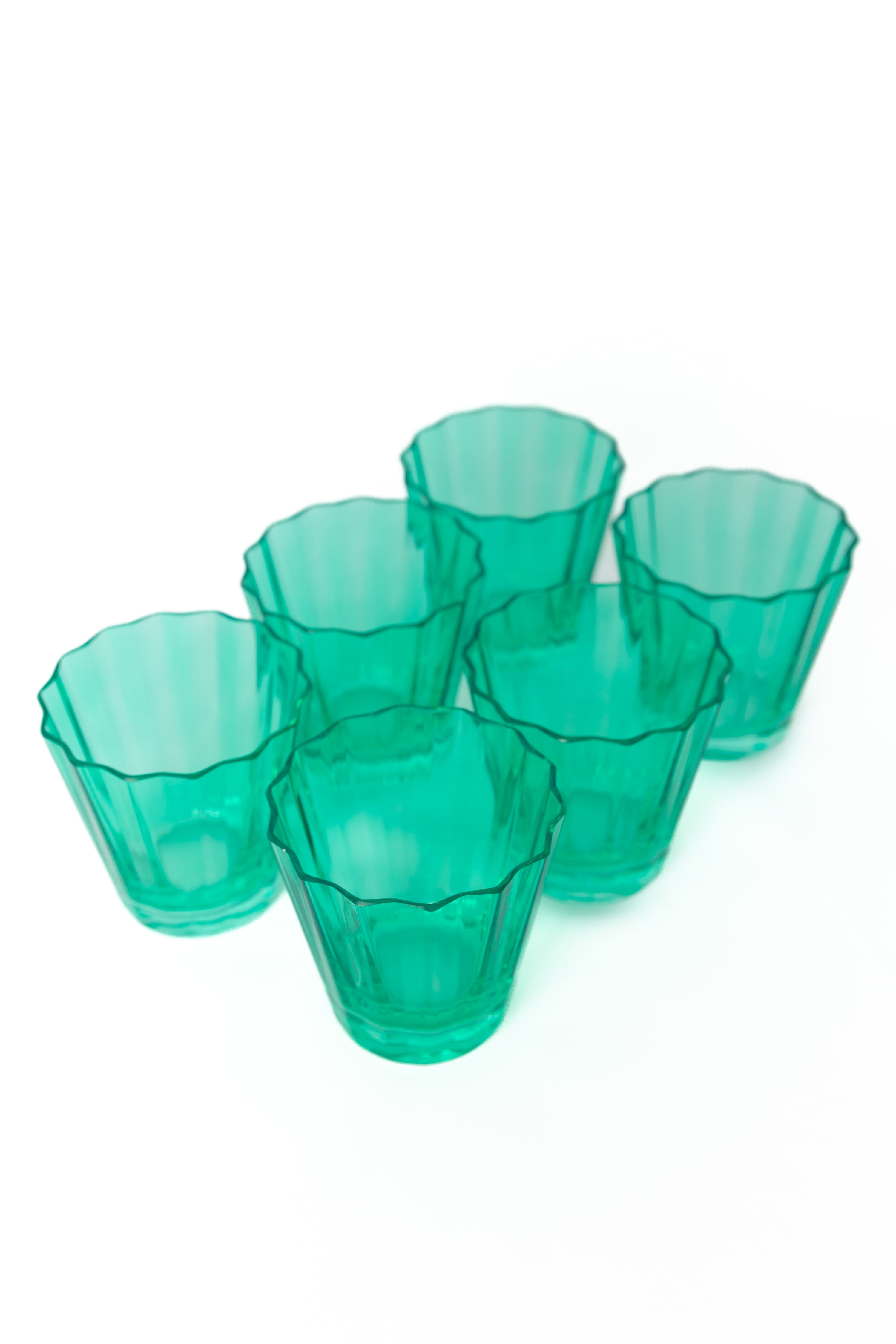 Estelle Colored Sunday Low Balls - Set of 6 {Kelly Green} – Estelle ...