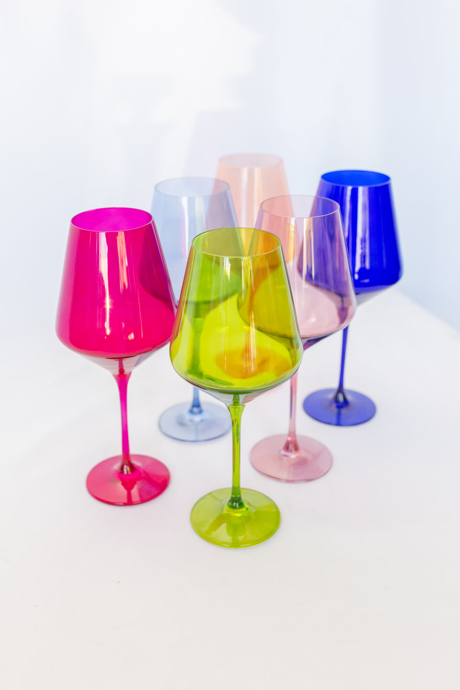 Stemware Wine – Estelle Colored Glass