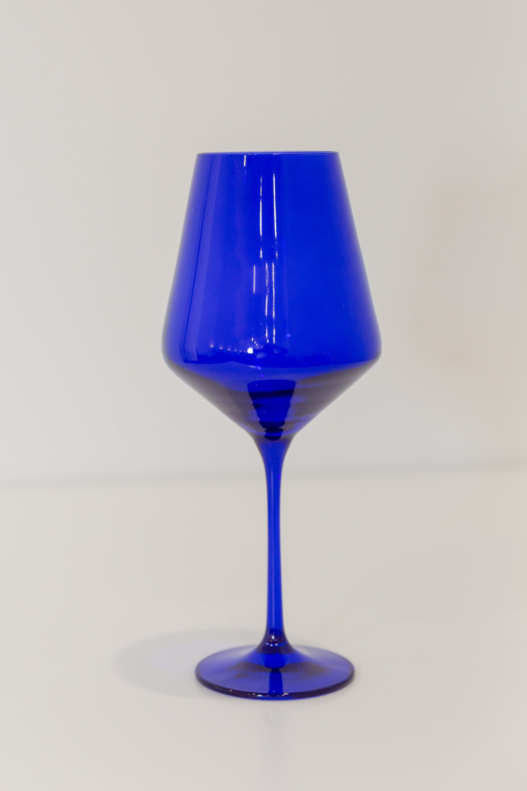 Estelle Colored Wine Stemware - Set of 6 {Royal Blue} – Estelle Colored ...