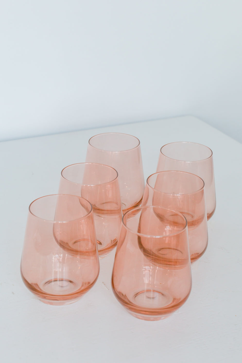 Stemless Wine – Estelle Colored Glass