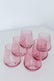 Estelle Colored Wine Stemless - Set of 6 {Rose} – Estelle Colored Glass