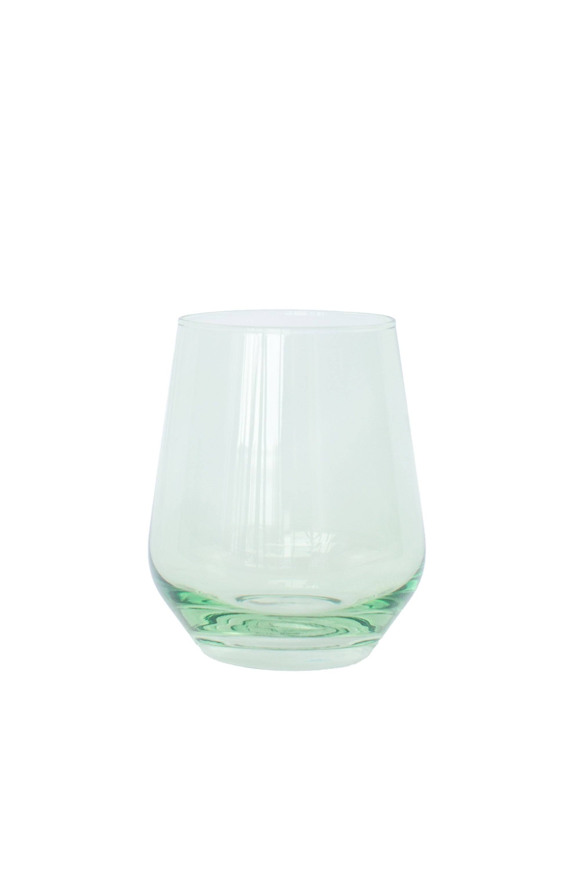 Estelle Colored Wine Stemless - Set of 2 {Mint Green} – Estelle Colored ...