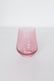 Estelle Colored Wine Stemless - Set of 6 {Rose} – Estelle Colored Glass