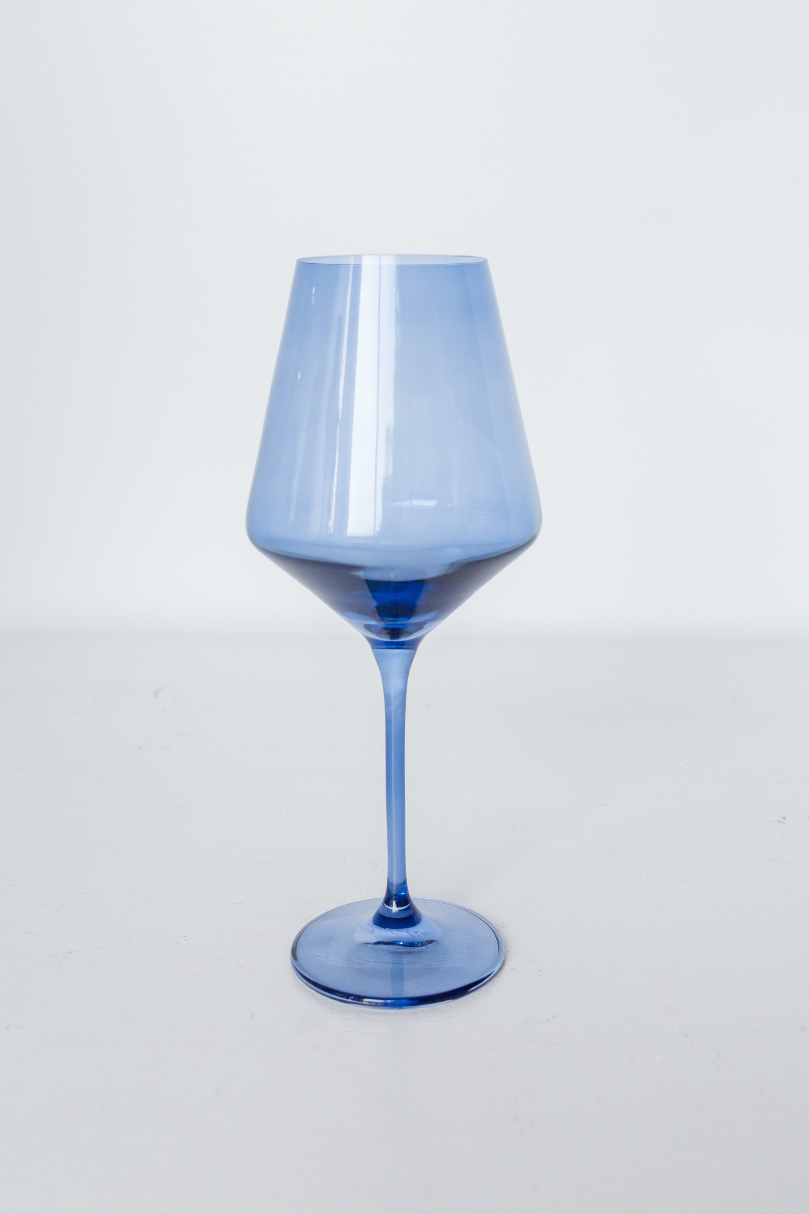 Estelle Colored Wine Stemware - Set of 2 {Cobalt Blue} – Estelle ...