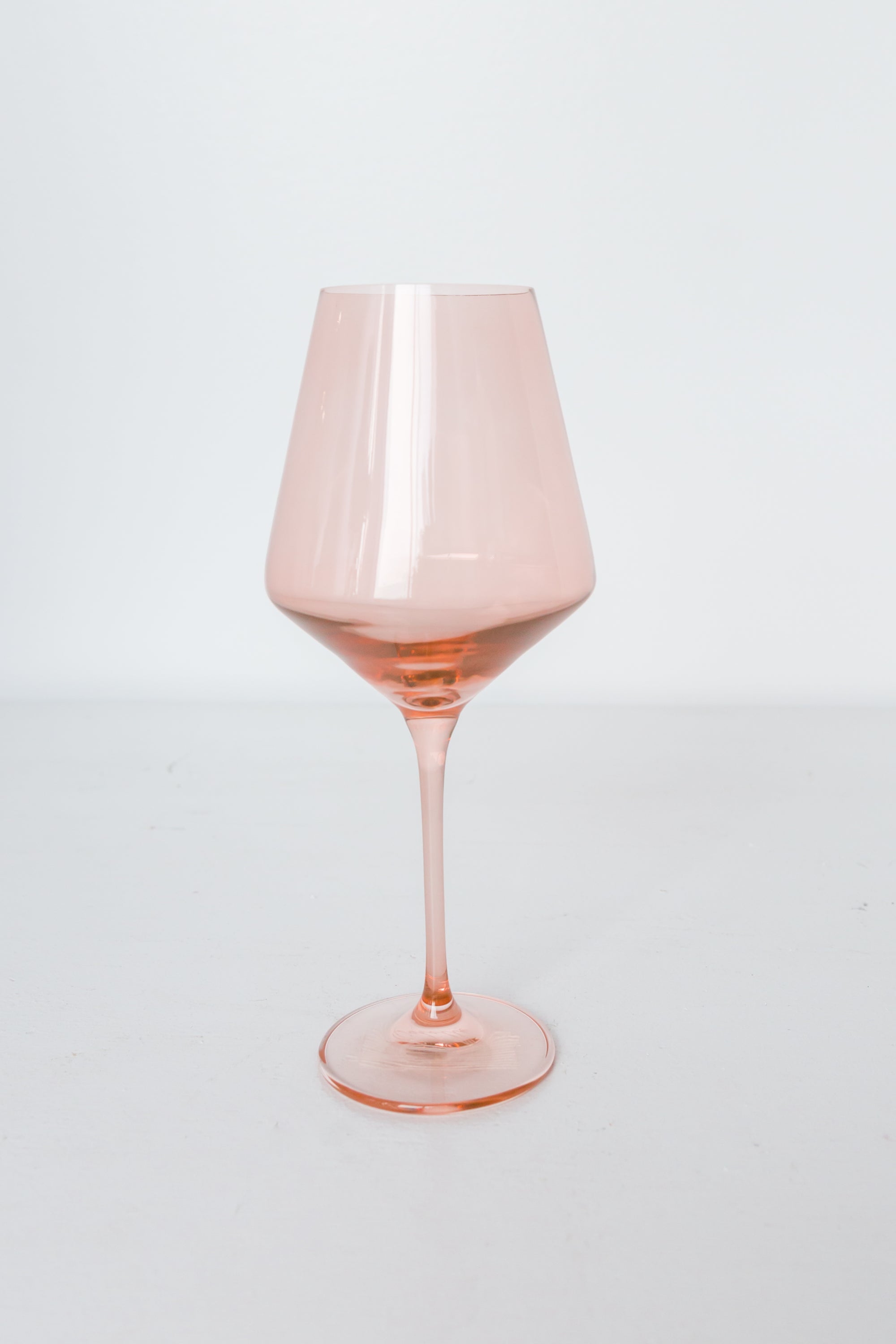 Estelle Colored Wine Stemware - Set of 6 {Blush Pink} – Estelle Colored ...