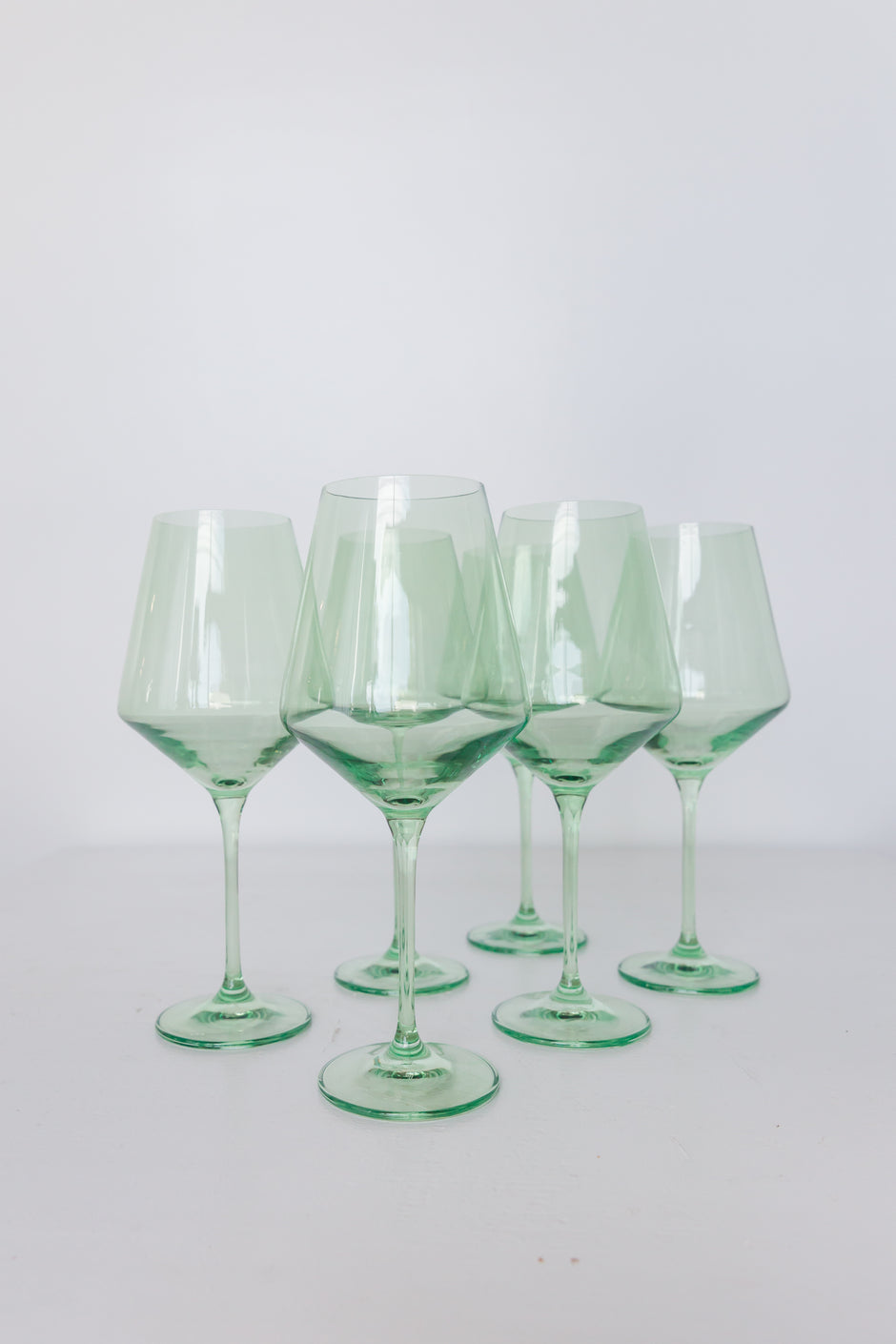 Stemware Wine Estelle Colored Glass