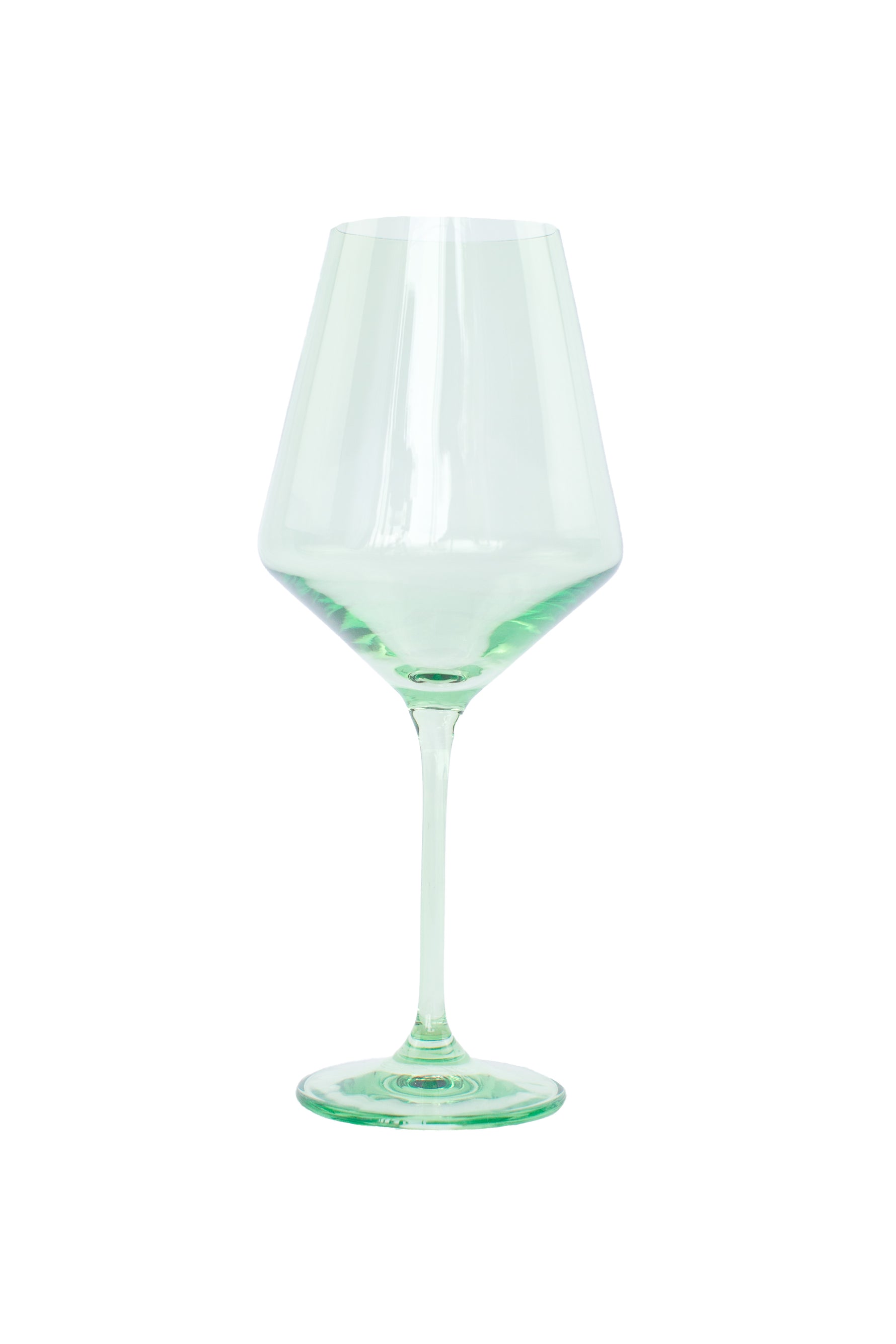 Estelle Colored Wine Stemware - Set of 6 {Mint Green} – Estelle Colored ...