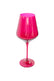 Estelle Colored Wine Stemware - Set of 6 {Viva Magenta (Our Fuchsia ...